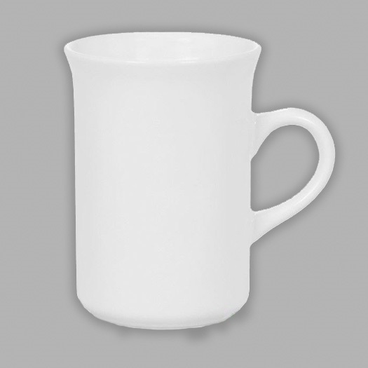 Printed Curled Rim Mug | Artist Gift Printing